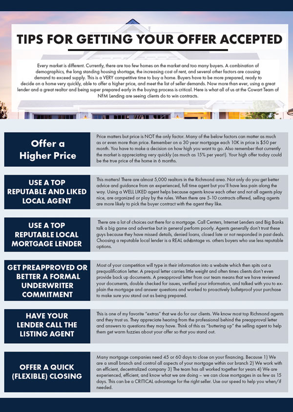 Resources - Greg Cowart and the Cowart Team backed by NFM Lending